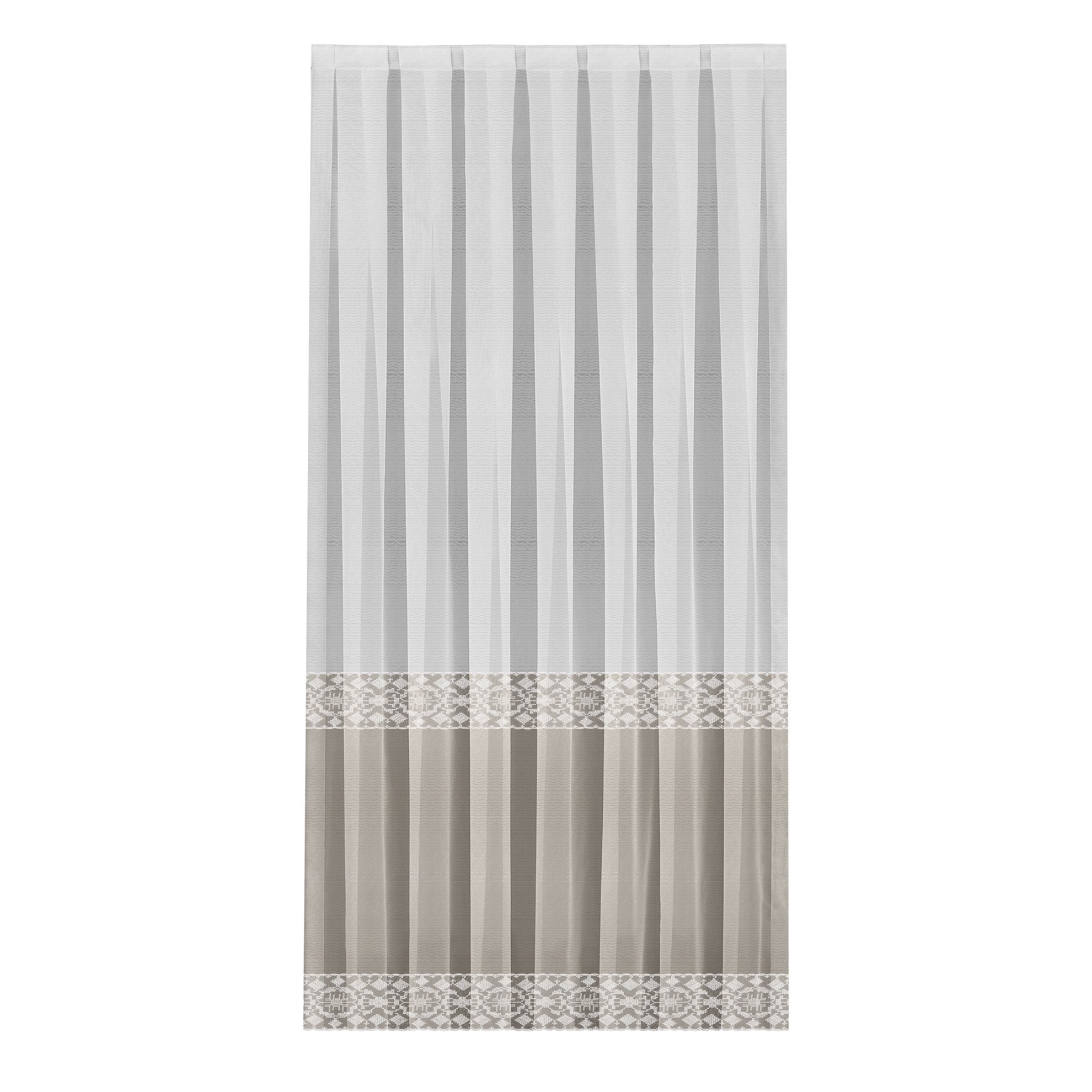 Taç Rencew Tül Perde Vizon ( Max Yükseklik : 270 cm ) | Tac.com.tr