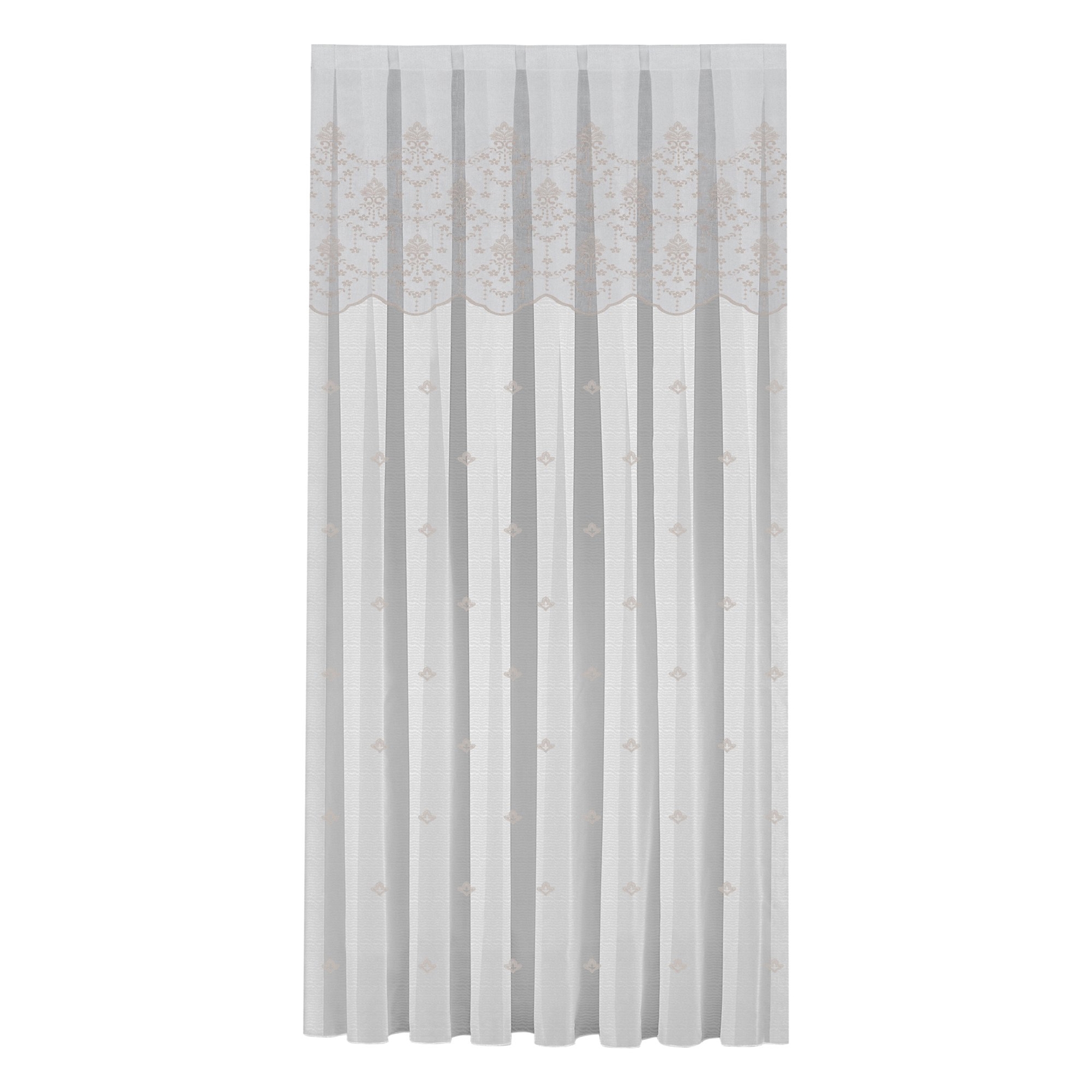 Taç Axelia Tül Perde Bej ( Max Yükseklik : 270 cm ) | Tac.com.tr