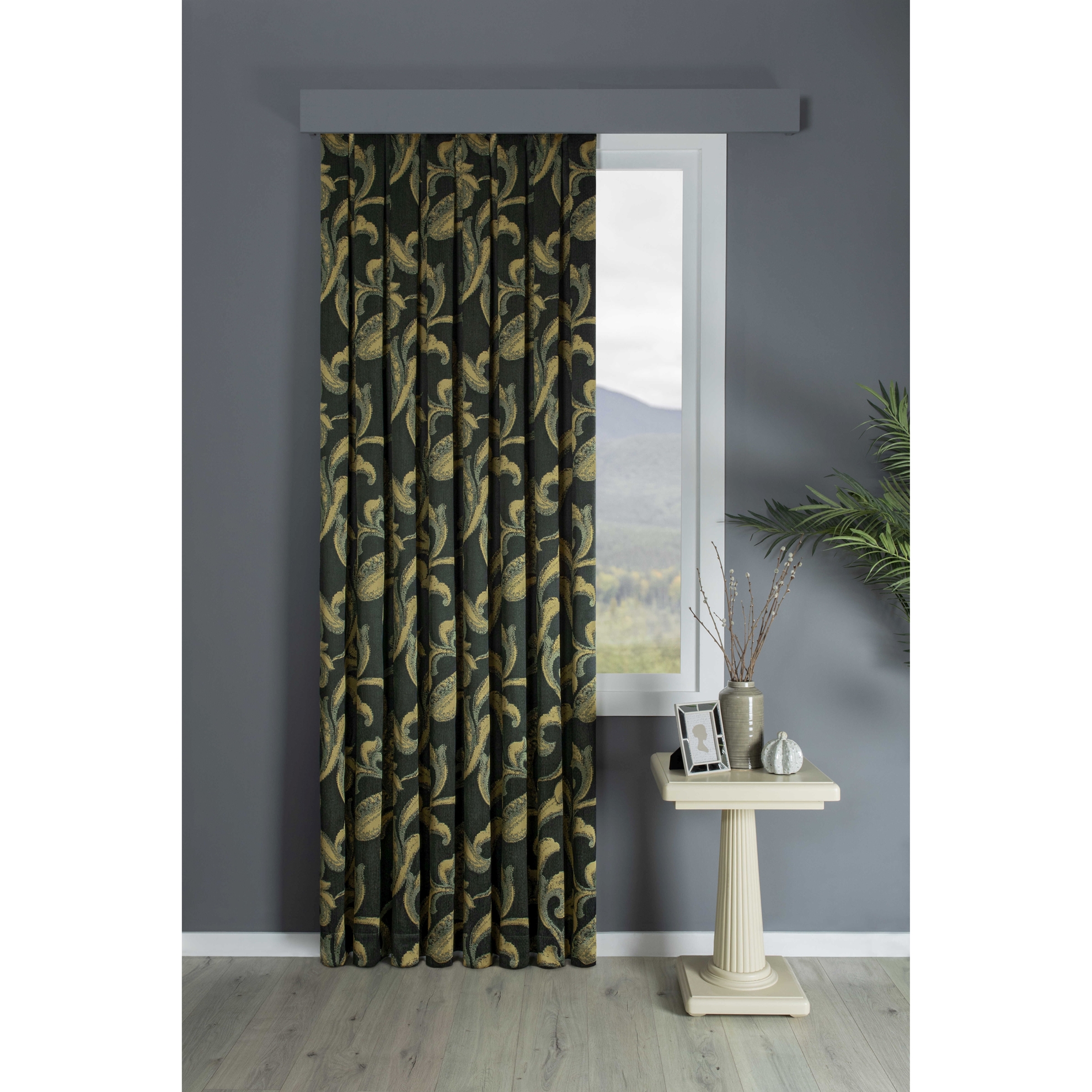 Taç Vulcano Fon Perde Yeşil ( Max Yükseklik : 300 cm ) | Tac.com.tr